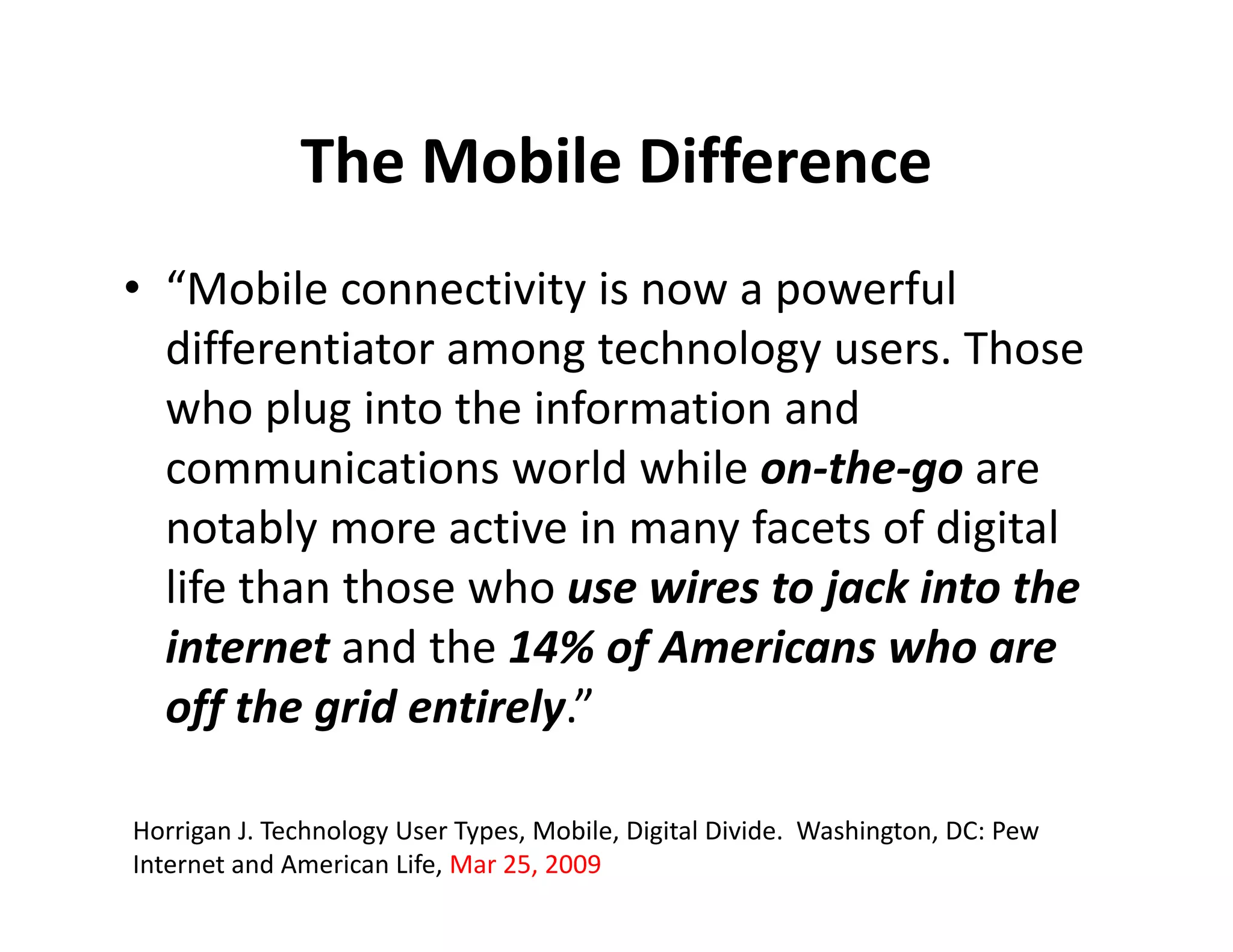 Mpla 2009 The Impact Of Technology On Searching For Health Danielle De ...