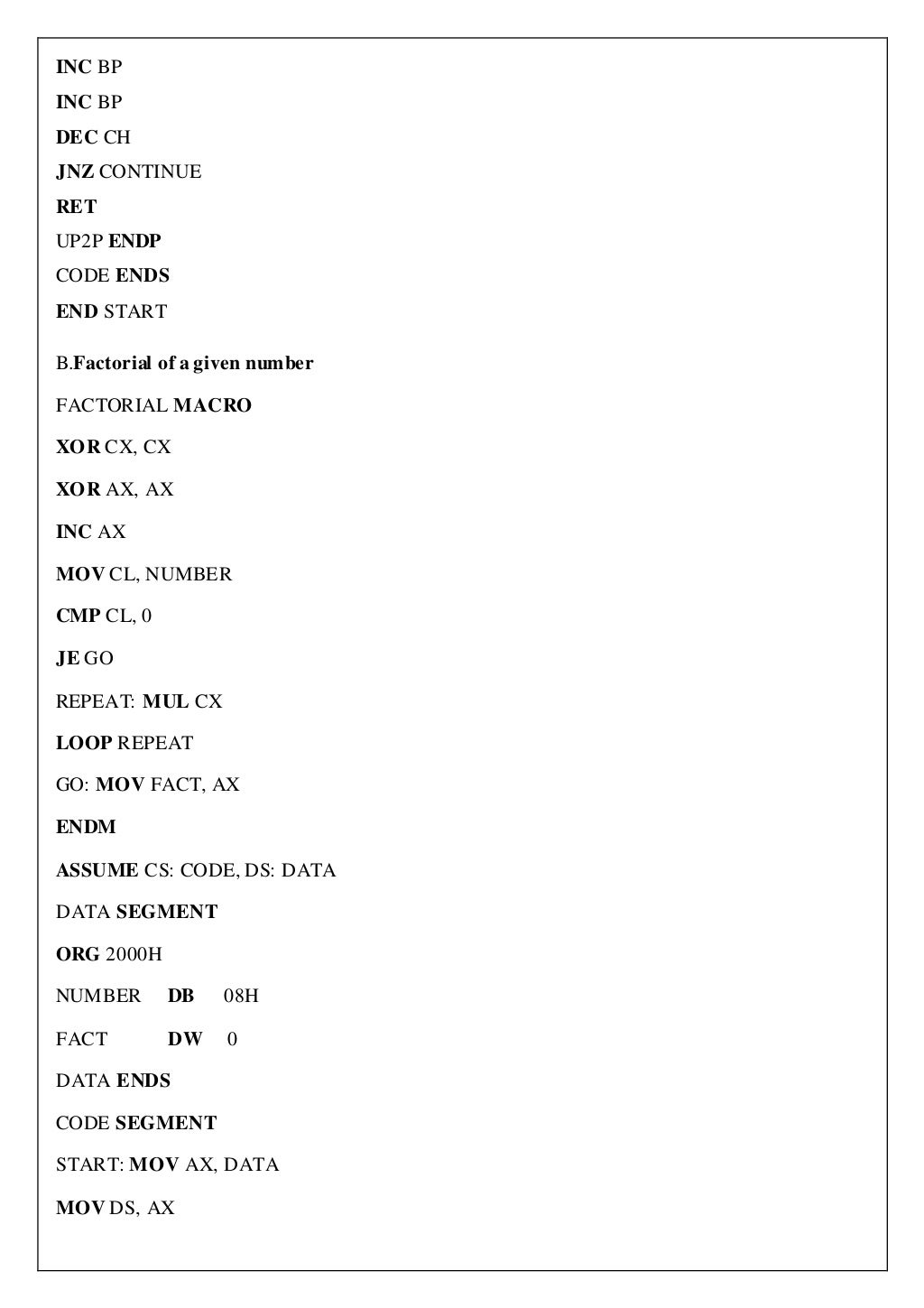 Mp Lab Manual 