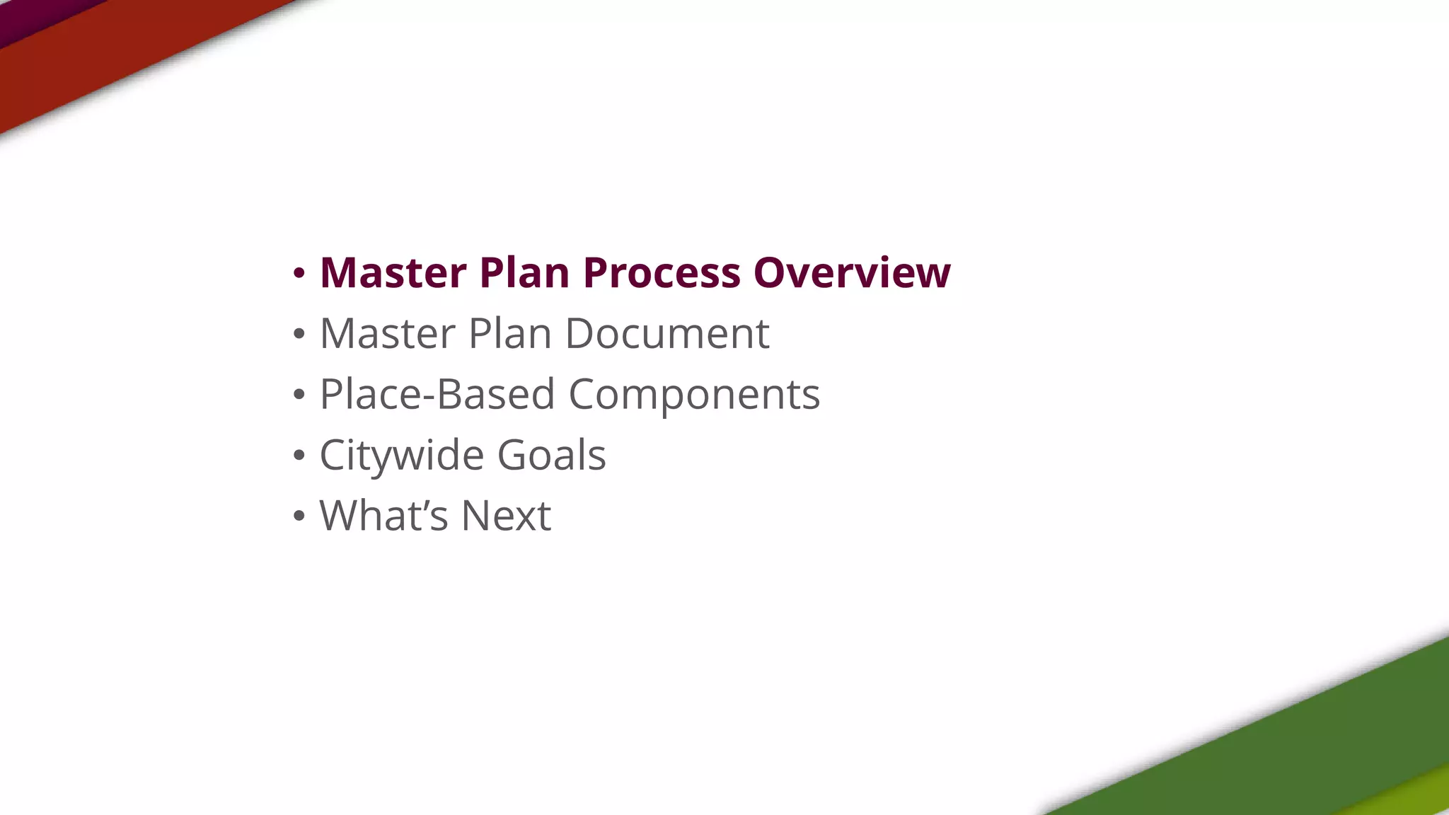Maple Heights Master Plan presentation | PDF