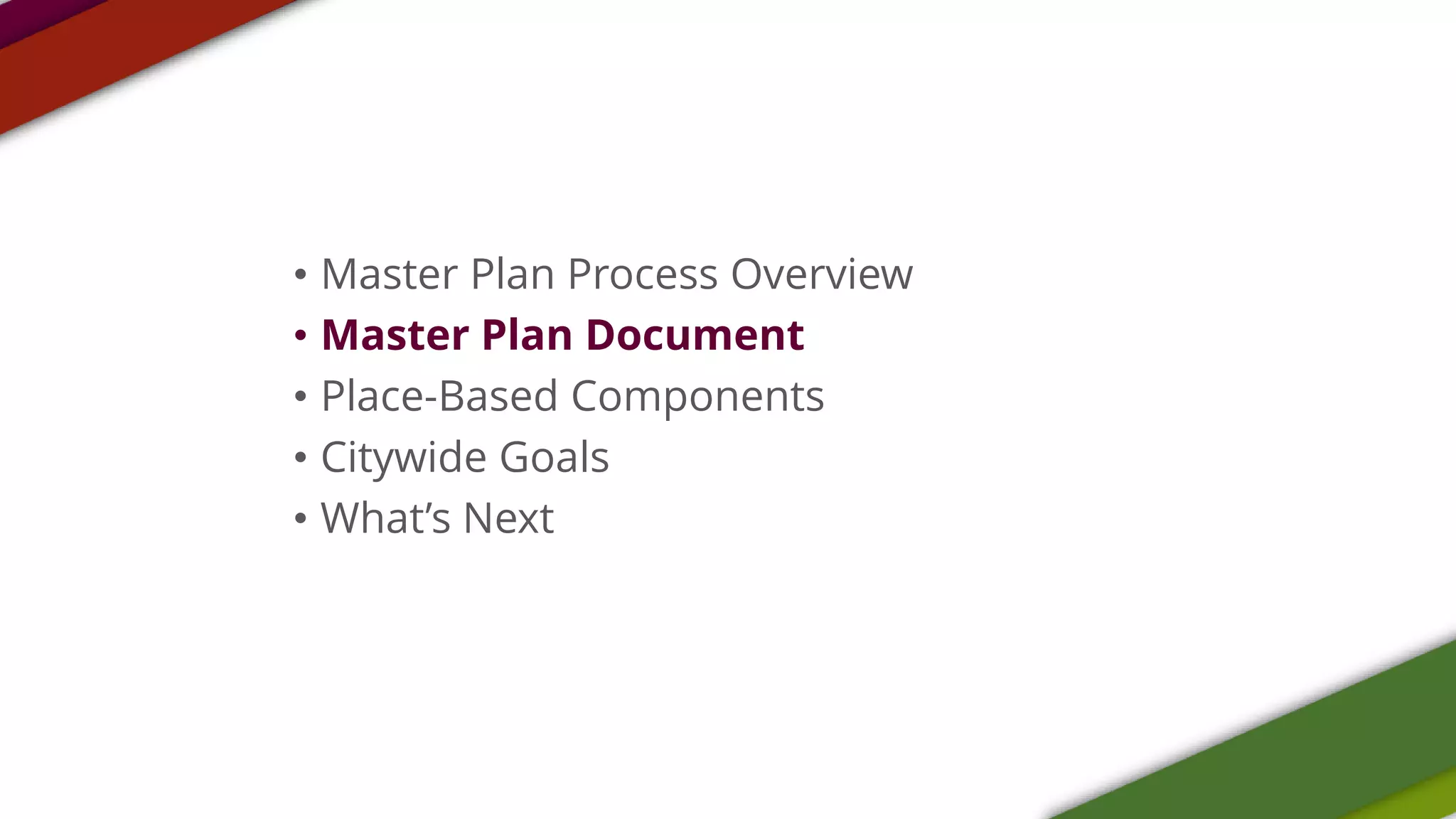 Maple Heights Master Plan presentation | PDF