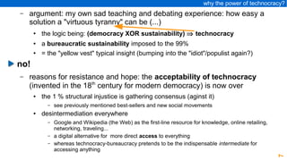 Reinventing social communication to build a democratic technological ...