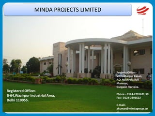 Minda Projects Ltd | PPTX