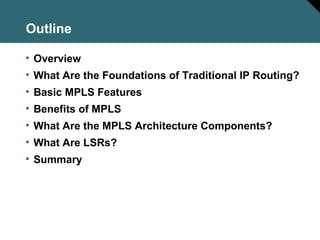 Mpls 1 | PPT