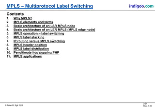MPLS - Multiprotocol Label Switching | PDF
