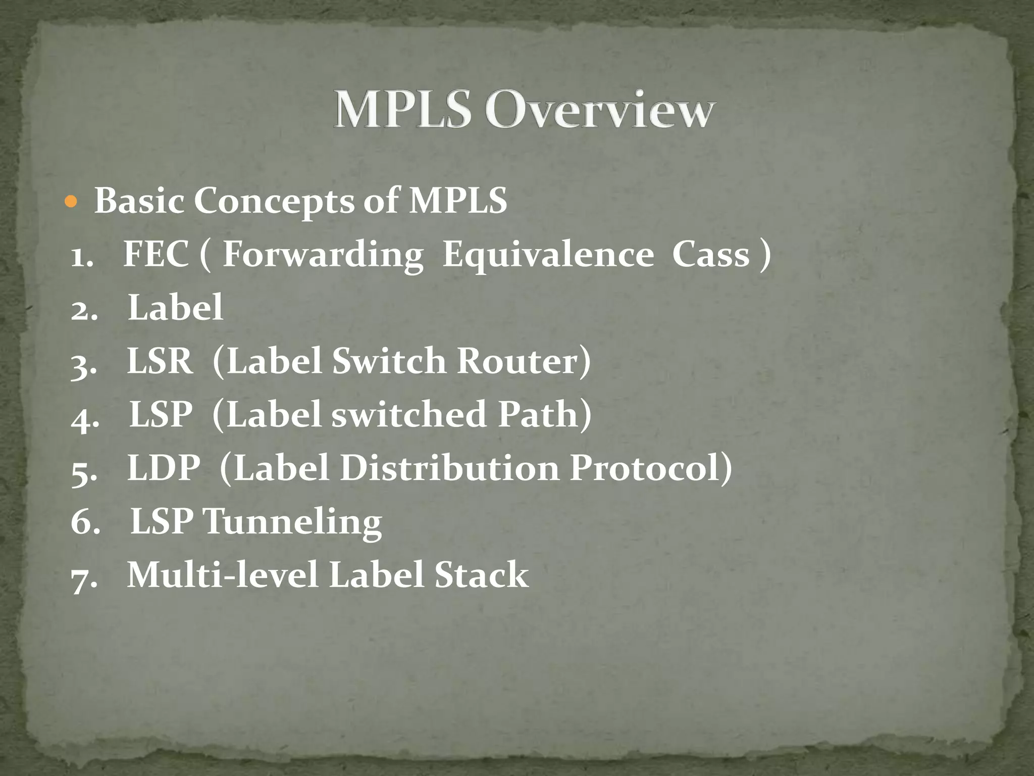 Mpls | PPT