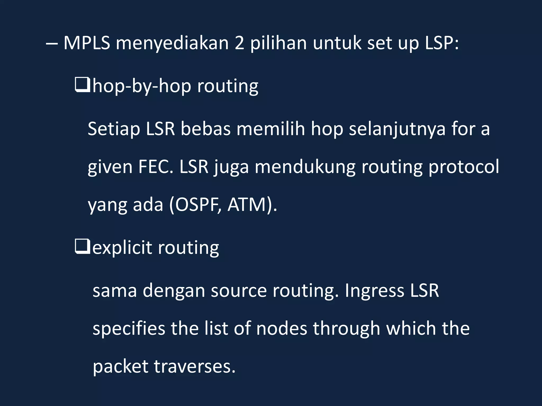 Basic Simple MPLS | PPTX