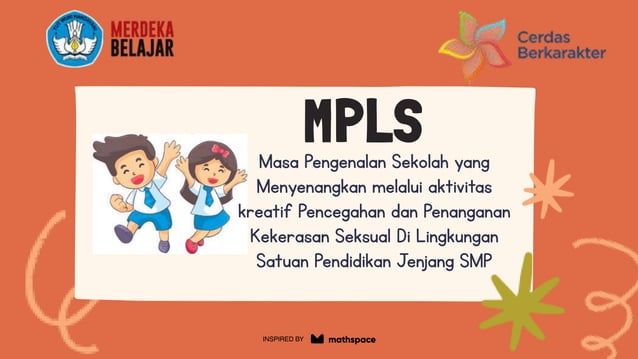 MASA PENGENALAN LINGKUNGAN SEKOLAH SMP.pptx | Education