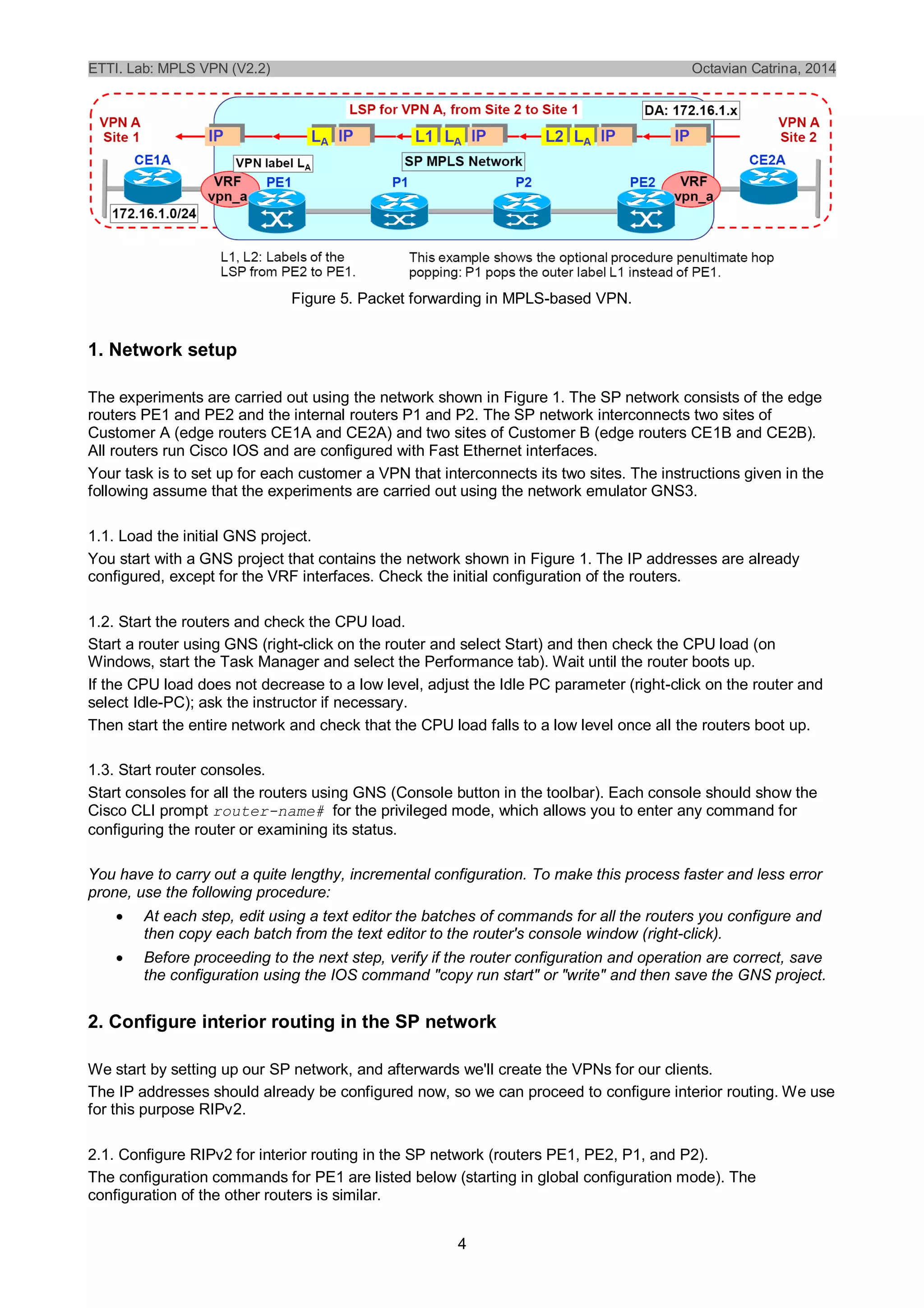 MPLS-based Layer 3 VPNs.pdf | Computer Networking | Computing