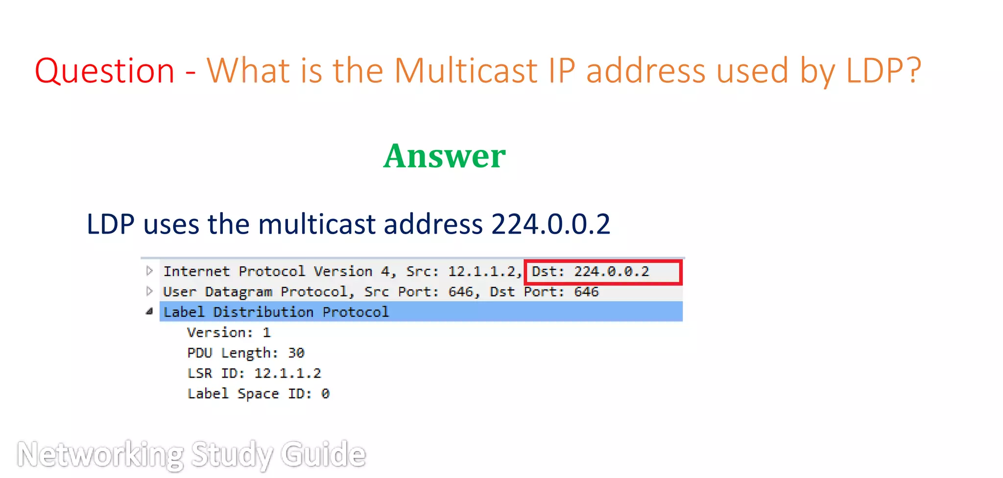 What is LDP || Frequently asked Questions and Answers on MPLS LDP | PPT