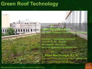 Mpls library-greenroof | PPT