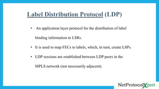 MPLS (Multi-Protocol Label Switching) | PPT