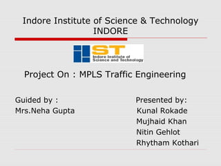 Mpls Traffic Engineering ppt | PPT