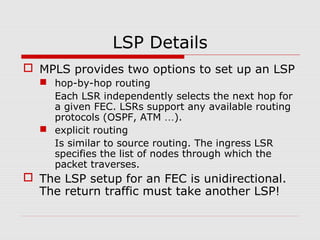Mpls Traffic Engineering ppt | PPT