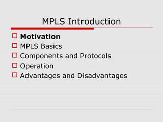Mpls Traffic Engineering ppt | PPT