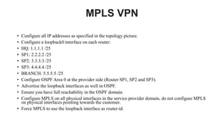 mpls2.pptx implementation multi protocol label switching | PPT