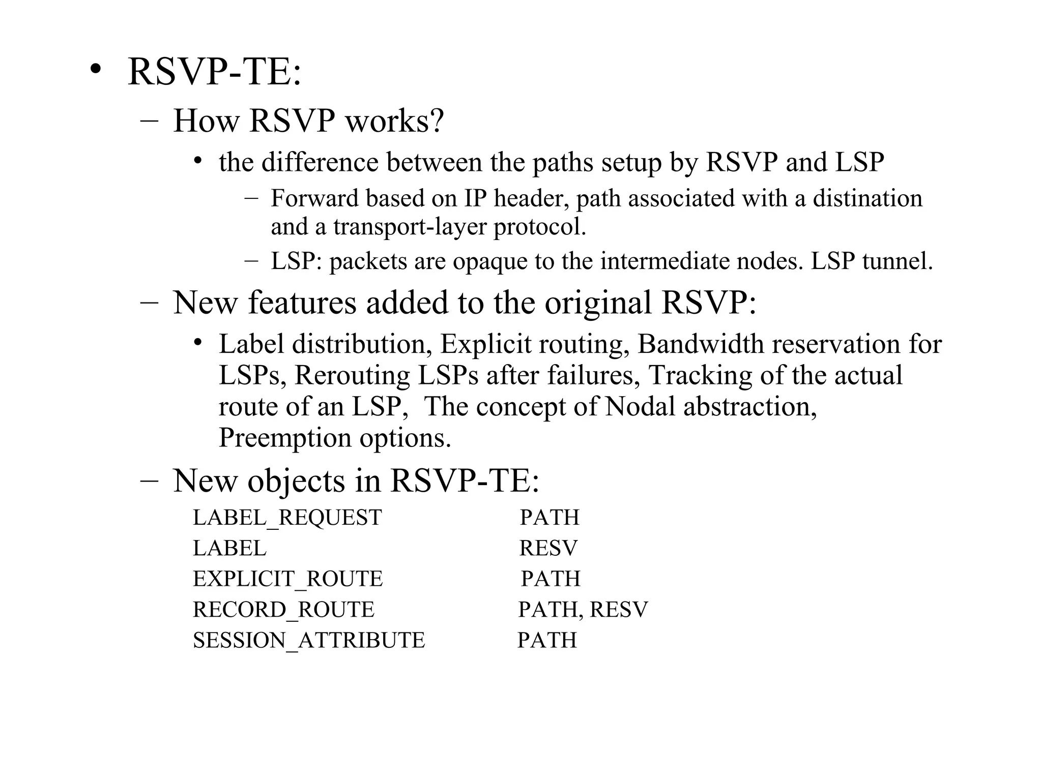 Label Distribution Protocols for MPLS FEC | PPT
