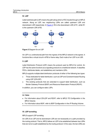 Mpls basics introduction | PDF