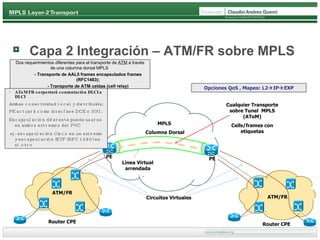 Cisco: MPLS en Castellano | PPT