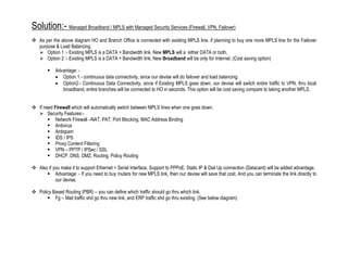 Mpls Failover Presentation | PPT