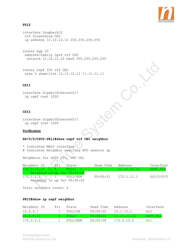 MPLS LAB Practice Vol.1.pdf | Computer Networking | Computing