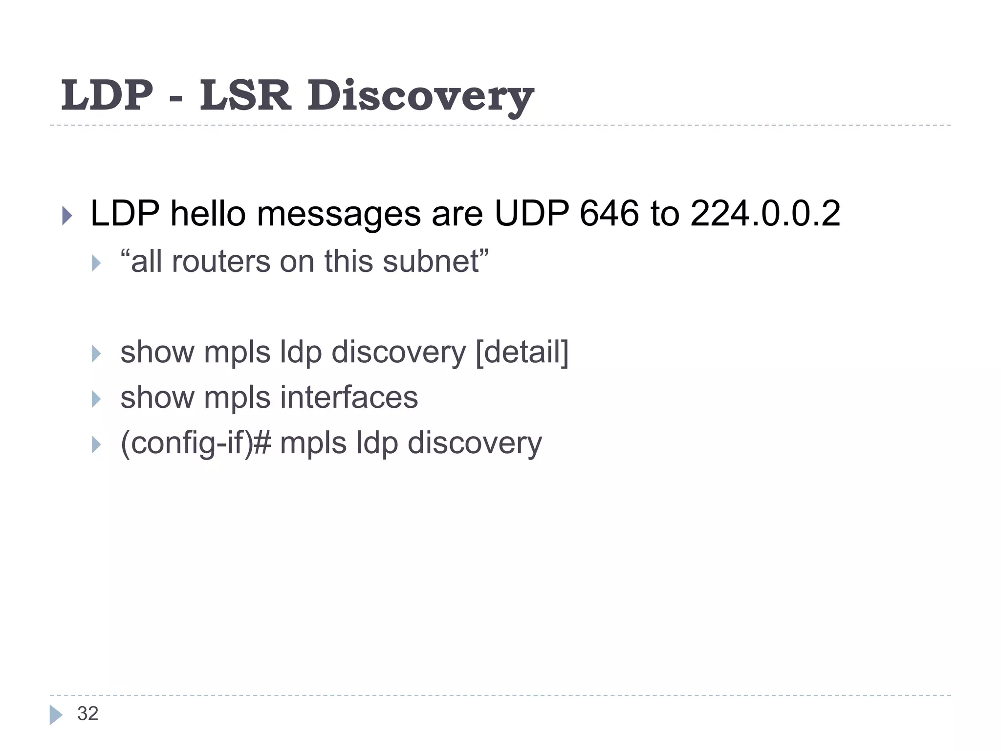 An introduction to MPLS networks and applications | PPTX