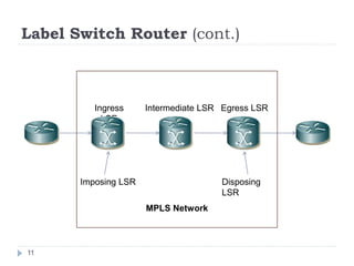 An introduction to MPLS networks and applications | PPTX