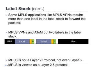 An introduction to MPLS networks and applications | PPTX