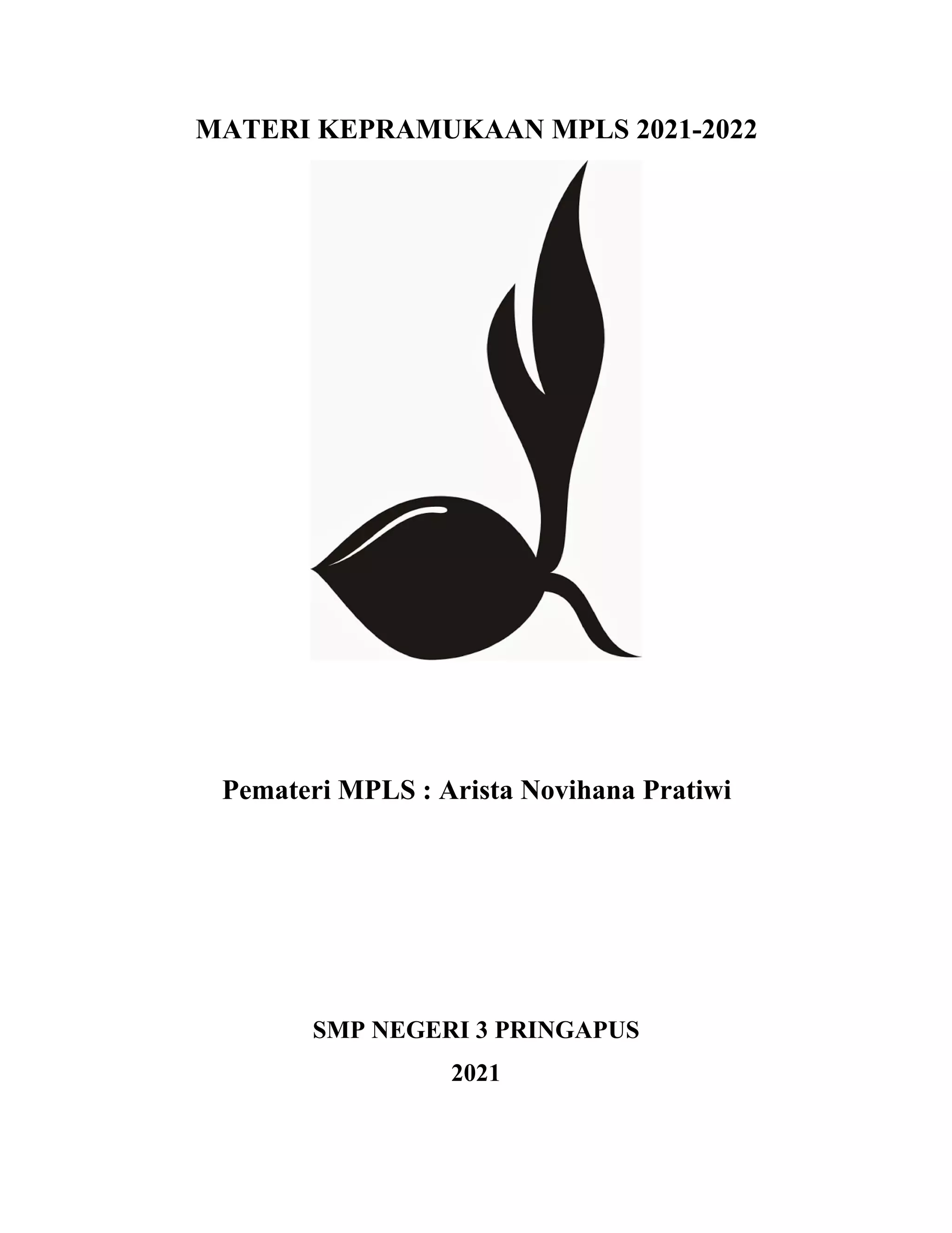 Mpls pramuka 2021 arista | PDF