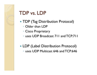 MPLS Concepts and Fundamentals | PDF