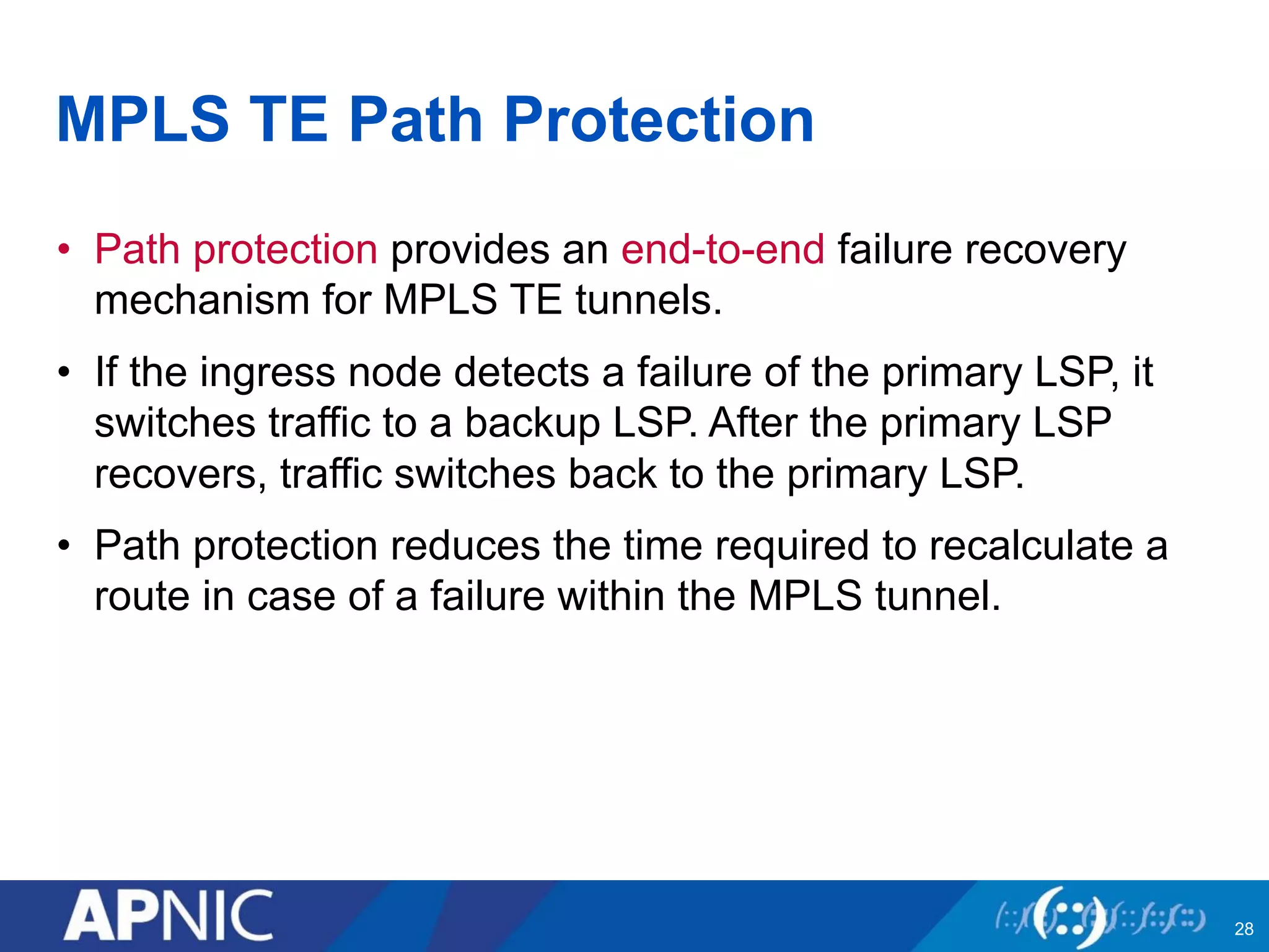 MPLS Traffic Engineering | PDF