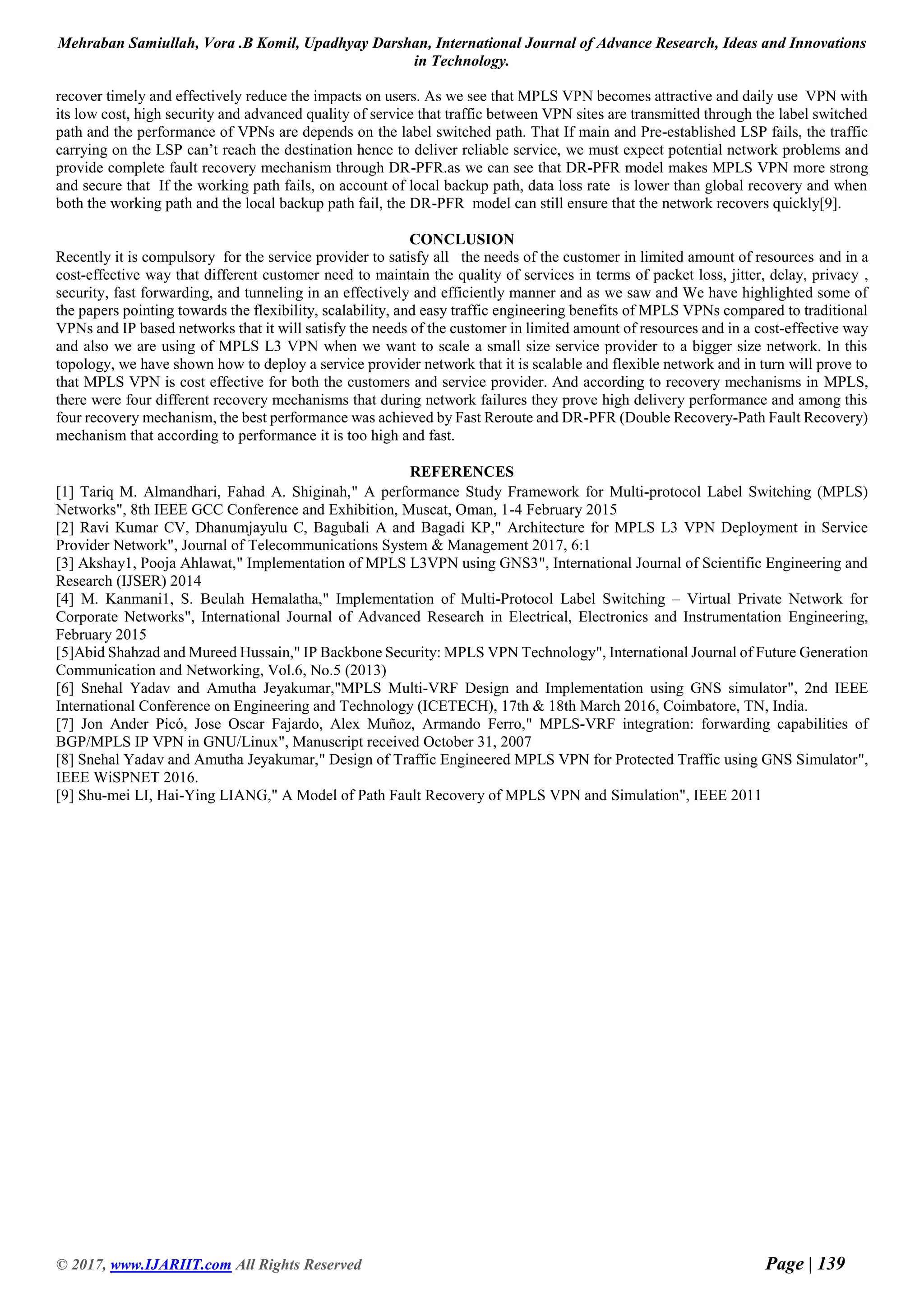 Mpls vpn using vrf virtual routing and forwarding | PDF