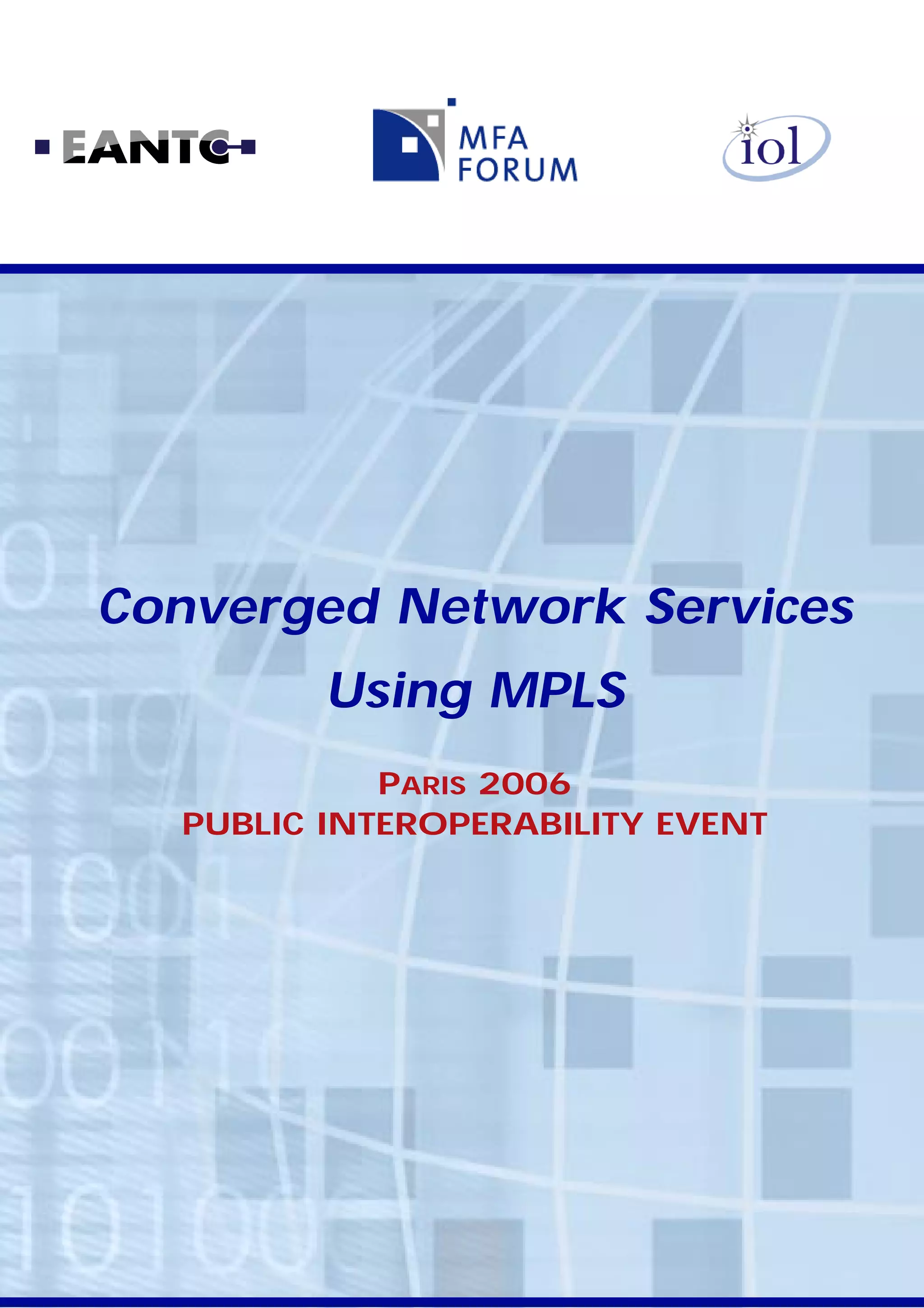 Mplswc2006 white paper-v1.1 | PDF