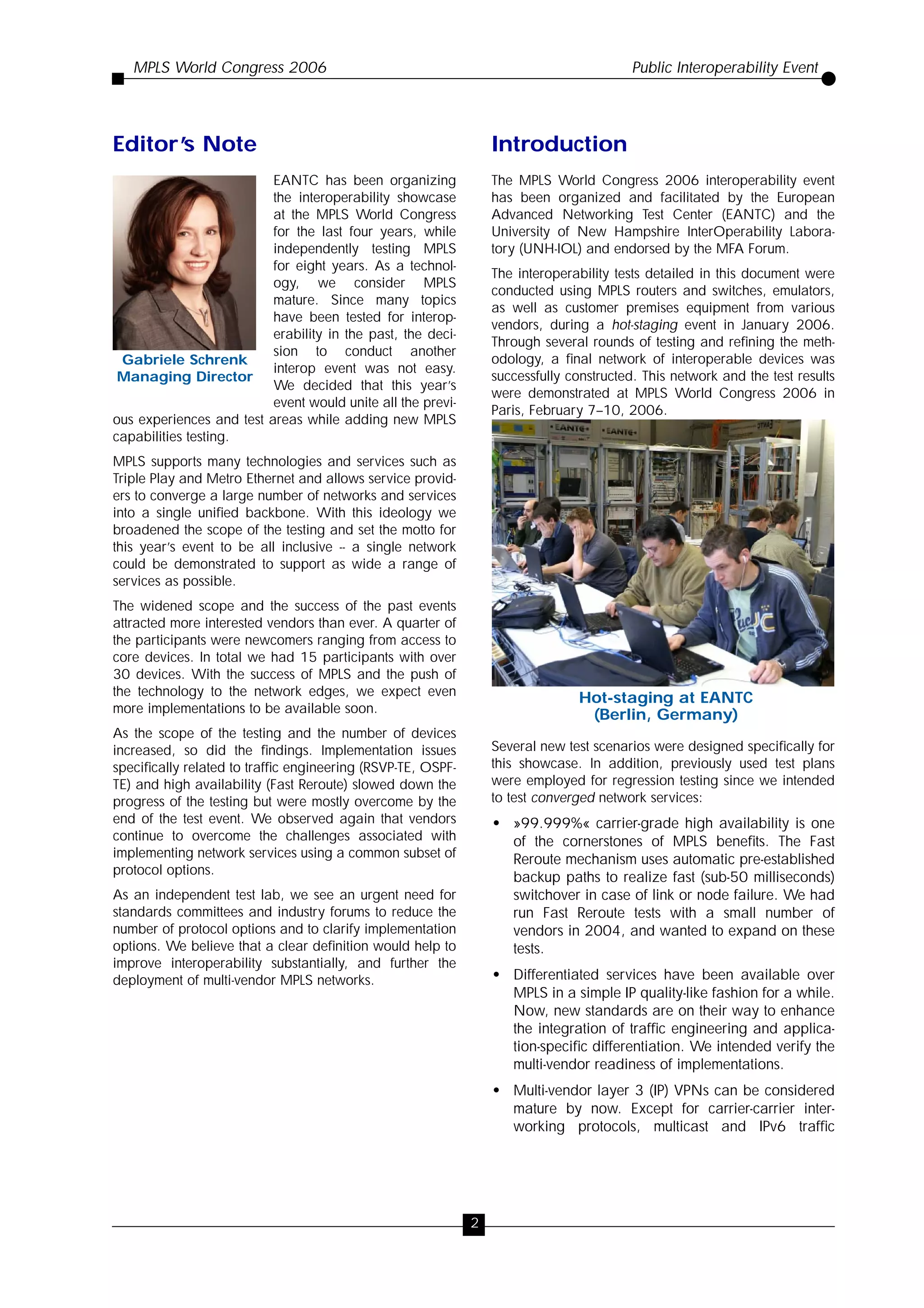 Mplswc2006 white paper-v1.1 | PDF