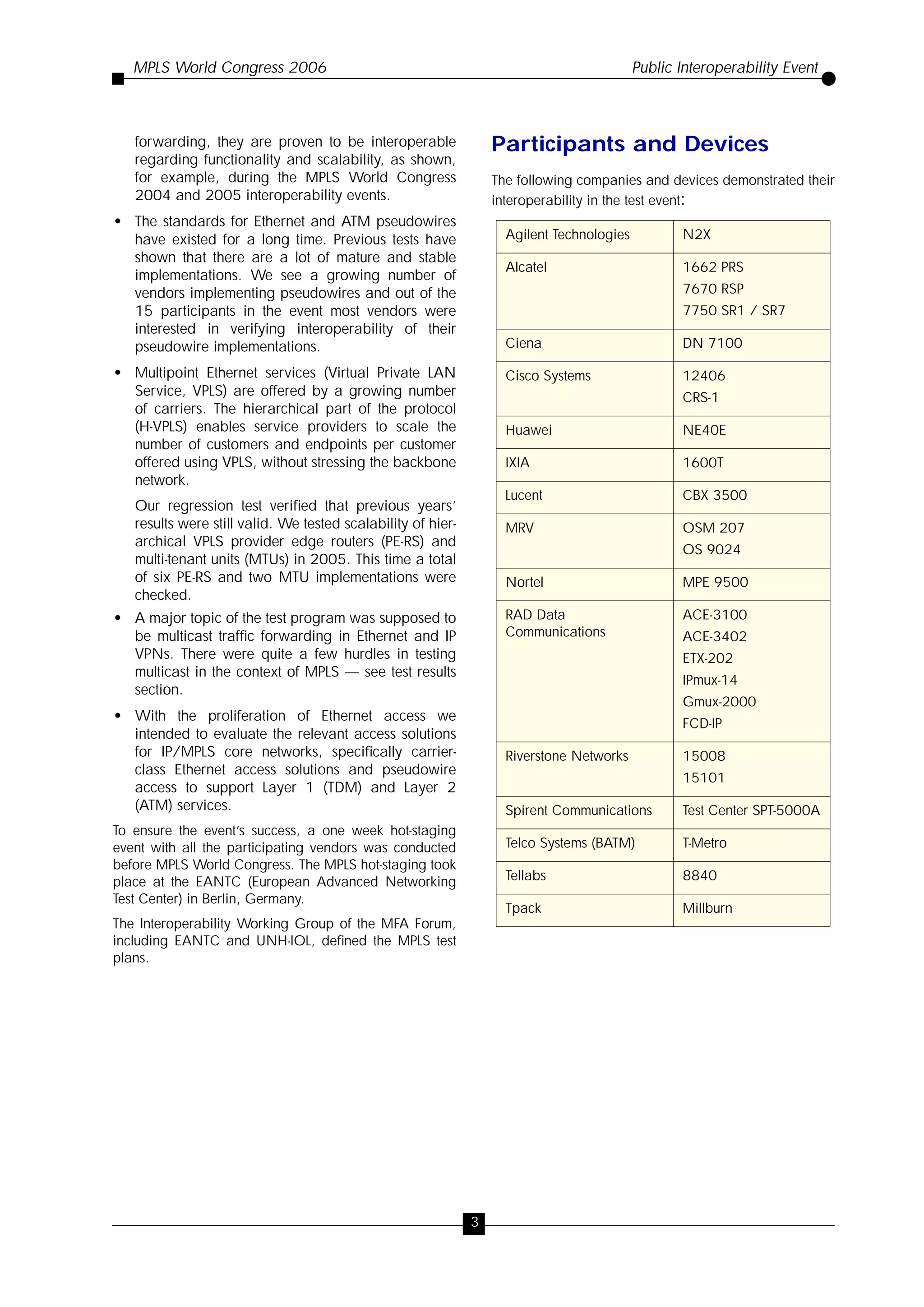 Mplswc2006 white paper-v1.1 | PDF