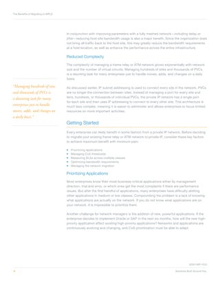 The Benefits of Migrating to MPLS | PDF