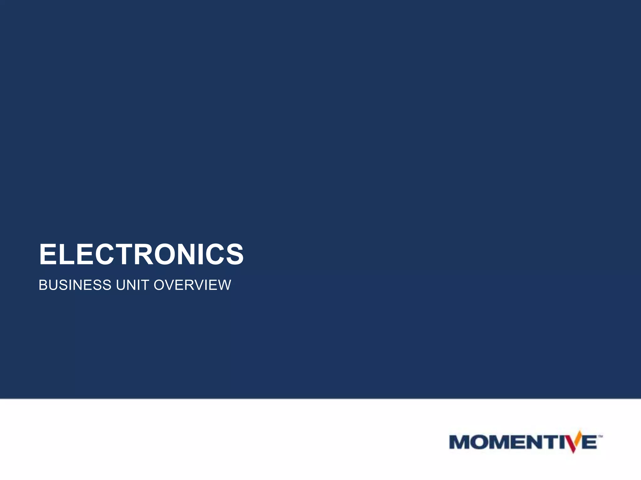 Momentive Company Overview | PPTX