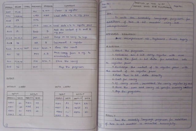 Microprocessor and microcontroller record.pdf Microprocessor and microcontroller record.pdf