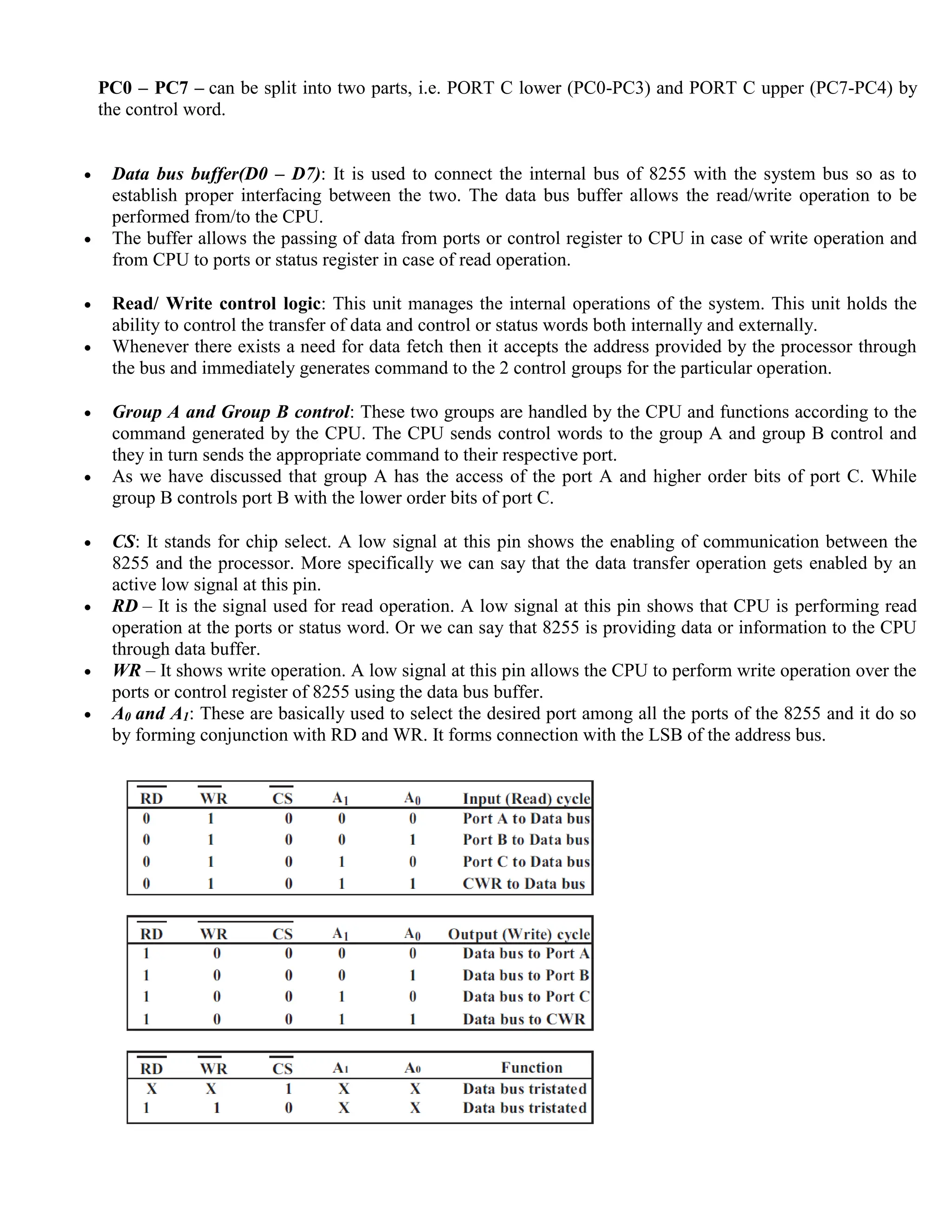 Interfacing of Microprocessor with various devices | PDF
