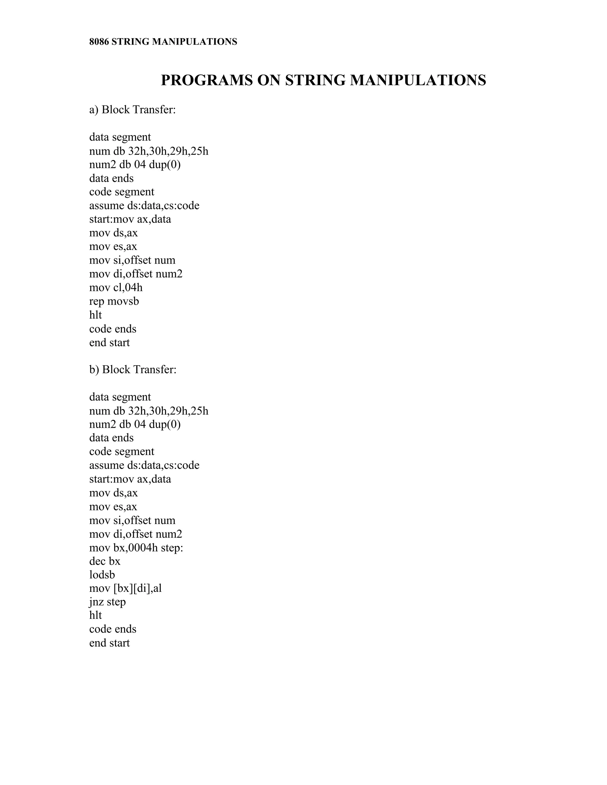 Mpmc unit-string manipulation | PDF