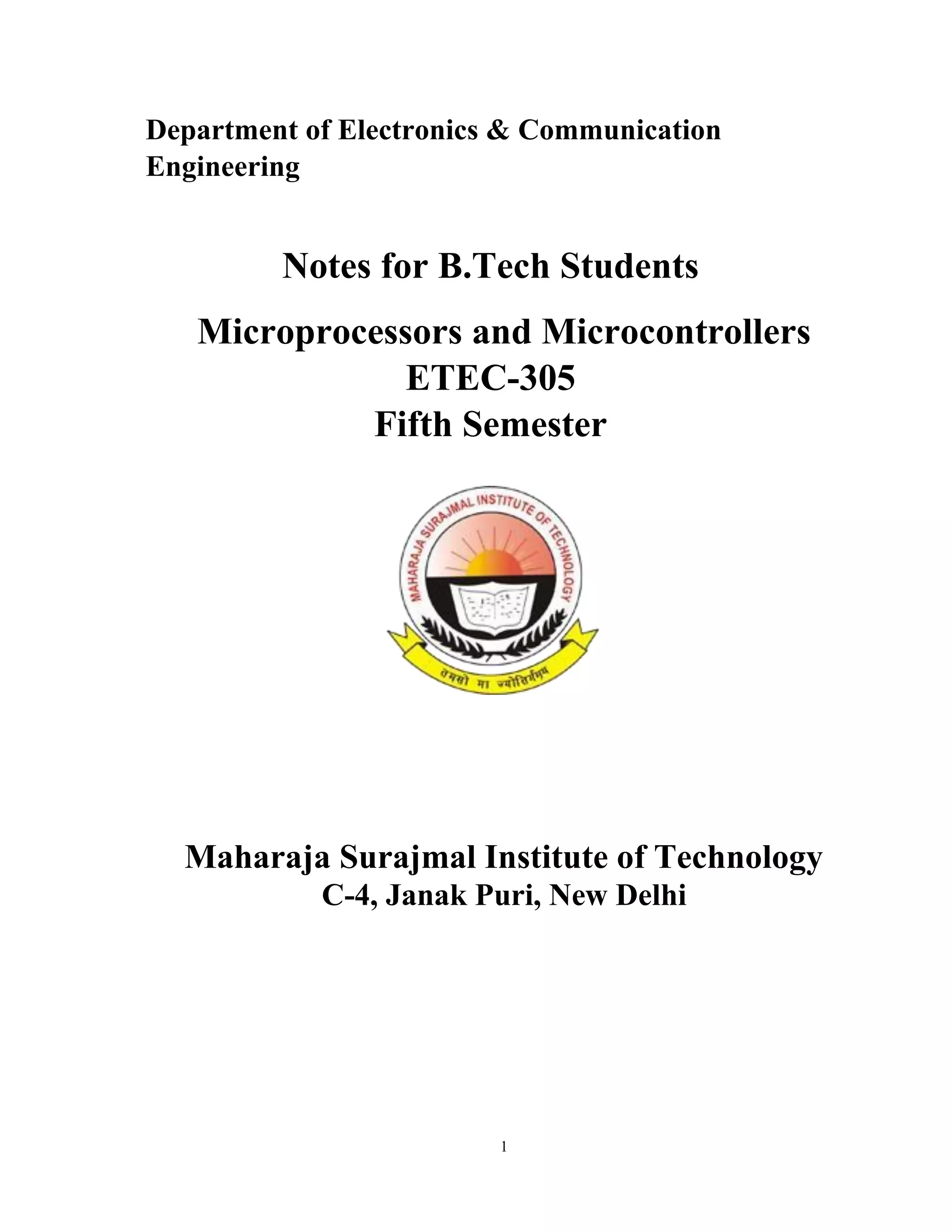 MPMC all units .pdf | Computer Peripherals | Computing