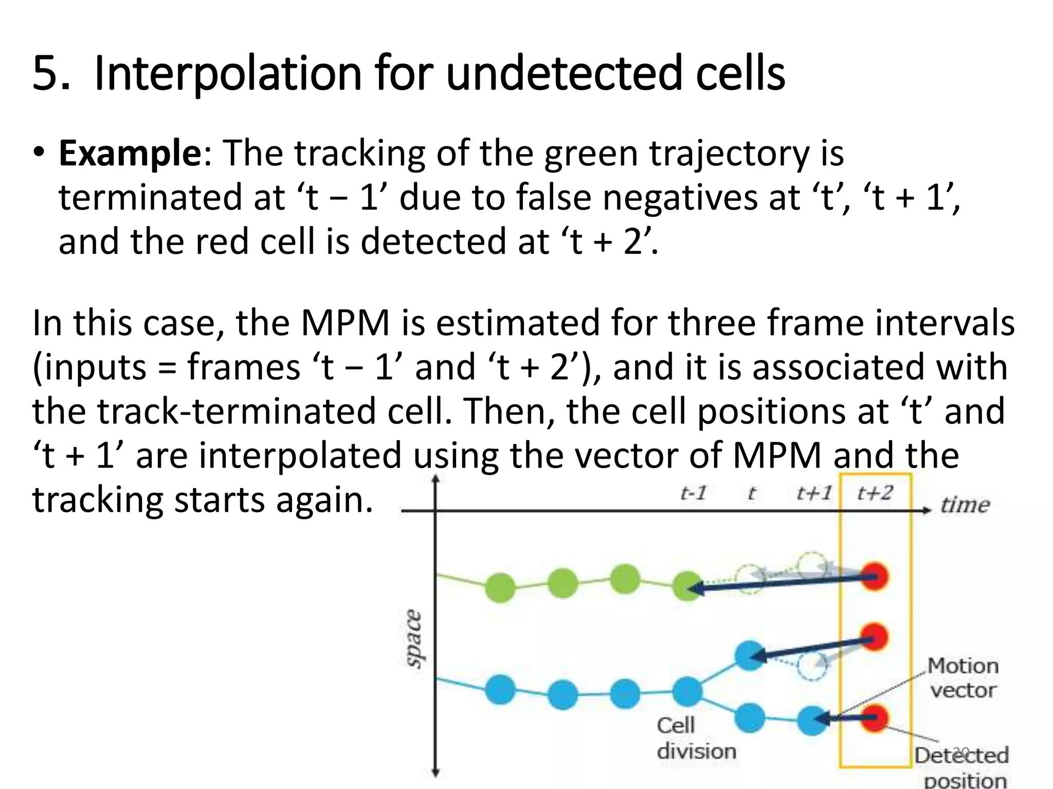 Motion and Position Map in Cell Tracking for Bioimaging | PPTX