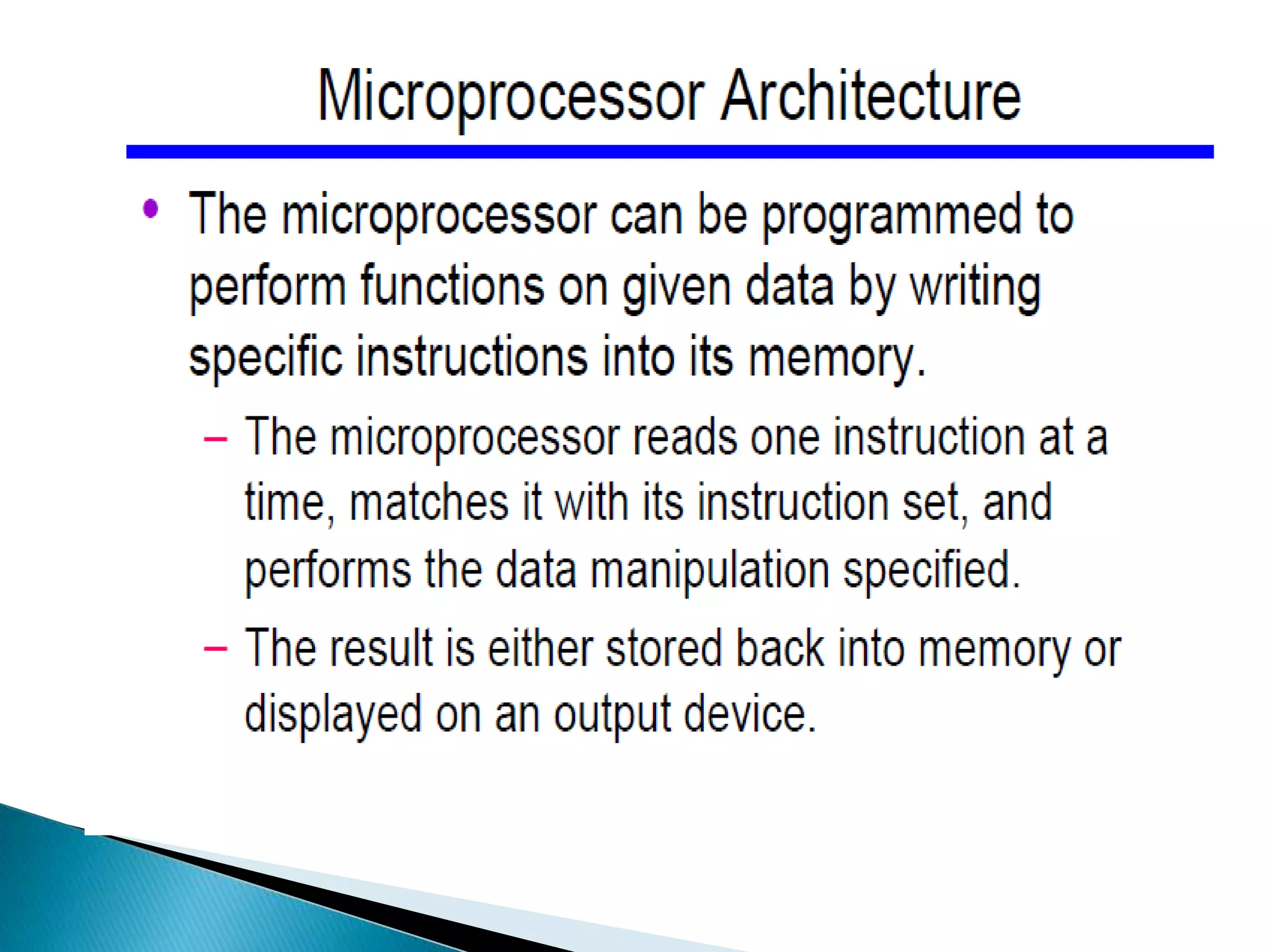 MICROPROCESSOR 8085 ppt | PPT