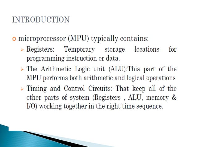 MICROPROCESSOR 8085 ppt | PPT