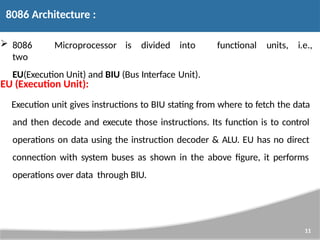 Microprocessors & Microcontrollers Architecture and Description | PPTX