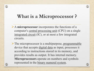 MPMC Microprocessor | PPT