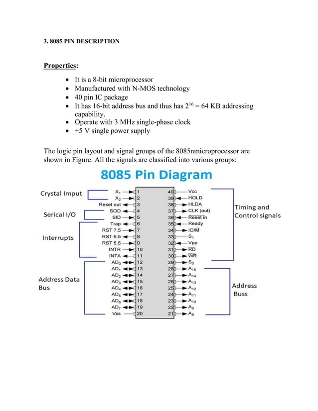 MPMC UNIT-1. Microprocessor 8085 pdf Microprocessor and Microcontroller | PDF