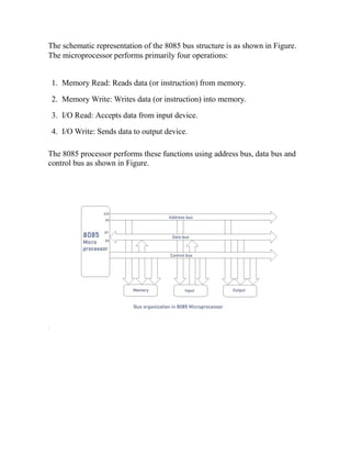 MPMC UNIT-1. Microprocessor 8085 pdf Microprocessor and Microcontroller | PDF