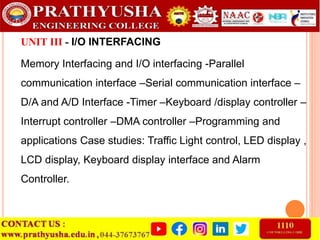 MicroProcessors and MicroControllersUnit3 | PPT