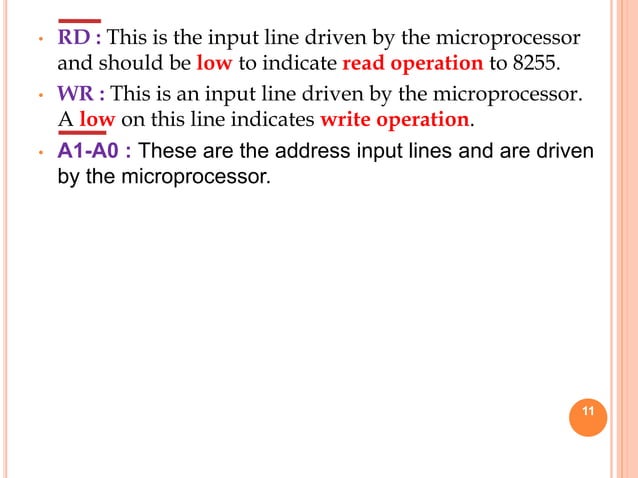 MicroProcessors and MicroControllersUnit3 | PPT