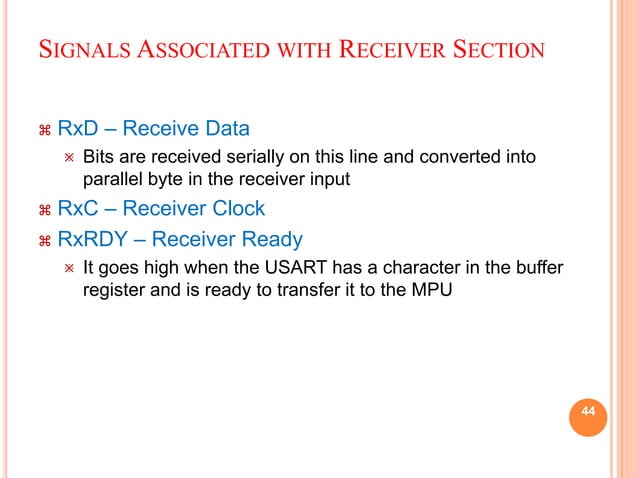 MicroProcessors and MicroControllersUnit3 | PPT